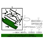 87370-D5010 - Molding Assembly 2016-2020 Kia Optima | Kia.Parts Store