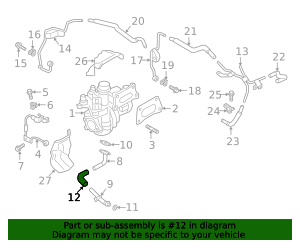 2019-2020 Infiniti QX50 Oil Hose 15198-BV80A | INFINITI OF WEST CHESTER