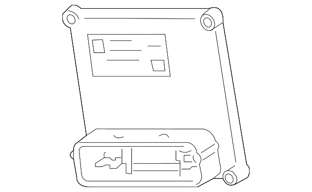 2006-2007 Chevrolet Trailblazer Electronic Brake Control Module ...