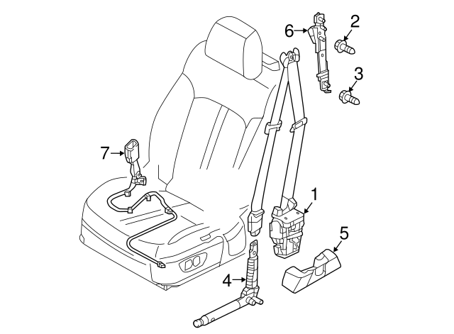 88887-3T000 - Pad 2016-2017 Kia K900 | Kia.Parts Store