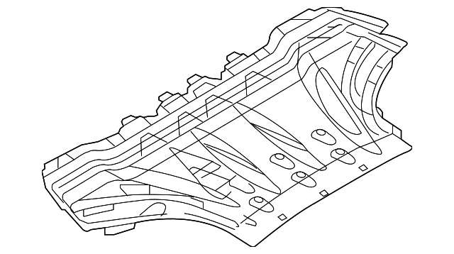 2011-2014 Audi 2011-2014 Audi S8 A8 Quattro Front Underbody Radiator ...