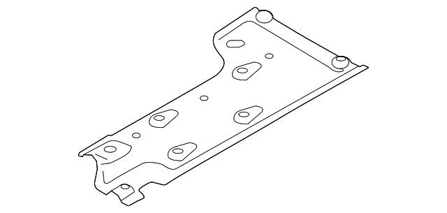 2019-2023 Genesis G70 Under Cover Assembly Floor Front Left-hand 84135 ...