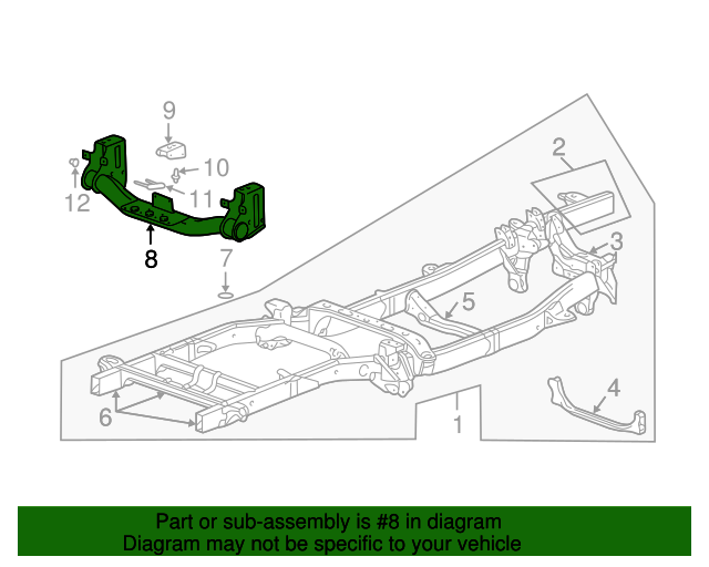 2001-2020 Mopar Ball Mount Adapter Kit 82213547 | TascaParts.com