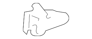 2005-2007 Toyota Sequoia Bumper Cover Retainer 52522-0C010 ...