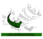 204-885-76-25-80 - Bumper Cover - 2008-2009 Mercedes-Benz ...