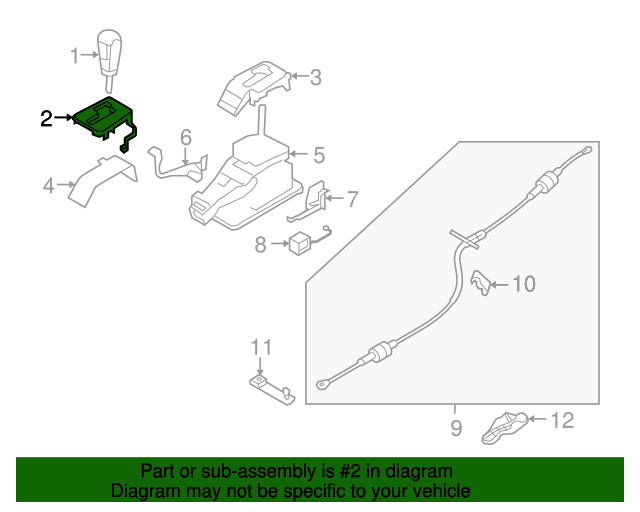 2007-2013 Volvo Shift Indicator 31325463 | TascaParts.com