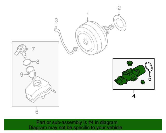 Genuine BMW 34-33-6-785-662 | Master Cylinder | FREE Shipping on Most ...