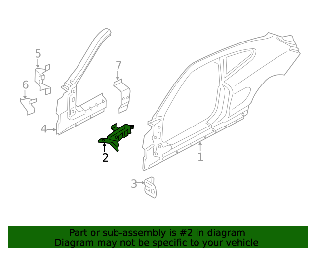 Genuine BMW 41-00-7-494-464 | Upper Bracket | FREE Shipping on Most ...