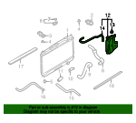 1998-2004 Nissan Recovery Tank 21710-VN20A | Nissan Parts Plus