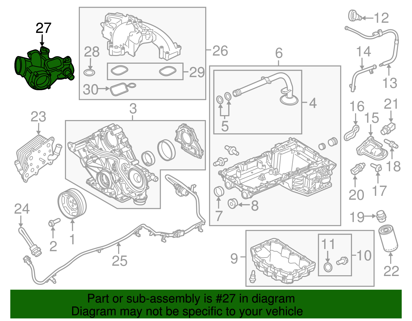 2015-2019 Ford Intake Manifold FC3Z-9424-A | Ford OEM Parts Outlet