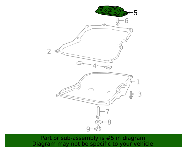 09P-325-429 - Transmission Oil Filter 2019-2024 Audi Q3 | Audi OEM Parts