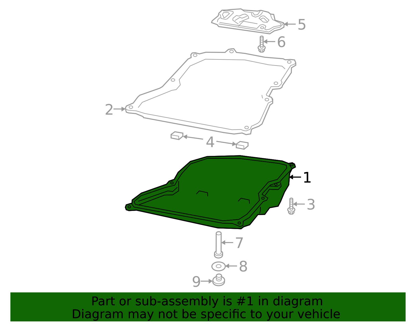 09P-321-361 - Transmission Oil Pan 2019-2024 Audi Q3 | Audi OEM Parts