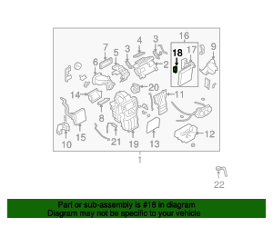 92200-EE91A - Expansion Valve 2007-2011 Nissan Versa | Nissan Parts ...