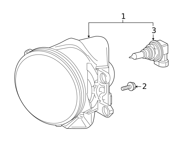 81210-47010 - Fog Lamp Assembly - 2014-2021 Toyota | OEM Genuine Toyota ...