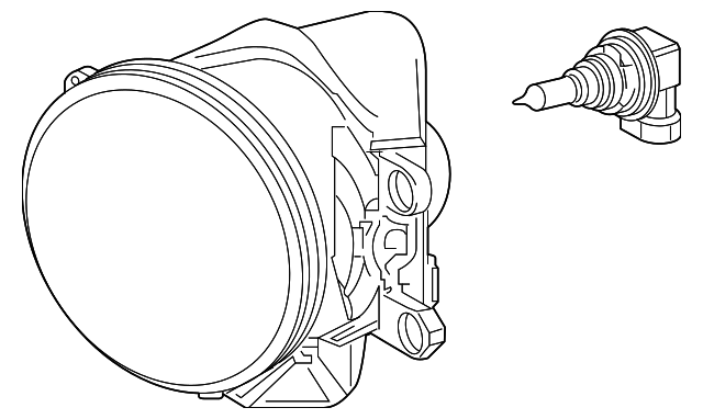 81210-47010 - Fog Lamp Assembly - 2014-2021 Toyota | OEM Genuine Toyota ...