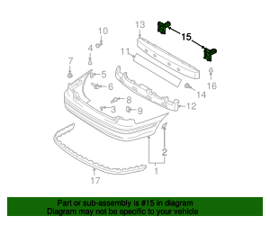 Hyundai - 86642-2D000 - Stay - 2001-2006 Hyundai Elantra | OEM Hyundai ...