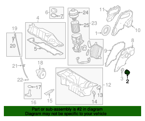 2007-2016 Volvo Crank Pulley 31316803 | TascaParts.com