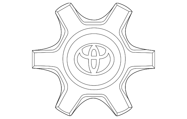 4260B-04101 - Cover Sub Assembly Whee - OEM Genuine Toyota Parts