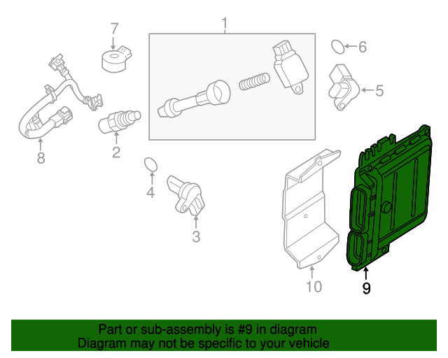 23710-1PD1A - Ecm 2012 Nissan | Nissan Parts & Accessories Online