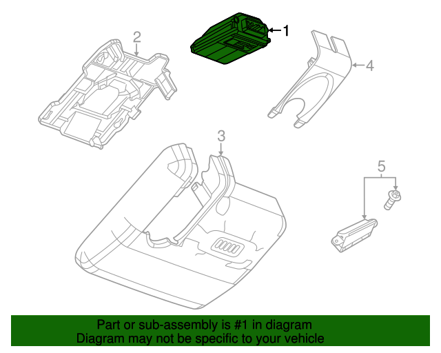 2017 GM Front View Camera 85667173 | TascaParts.com