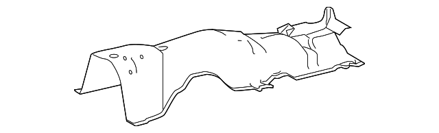 2020-2023 Toyota Corolla Heat Shield 58153-02320 | Toyota Parts Center