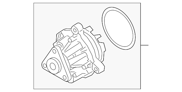 2019-2024 Ford Water Pump Assembly LB5Z-8501-A | OEM Parts Online