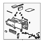 Center Console for 2017 Chevrolet Silverado 1500 | GMPartsDirect.com