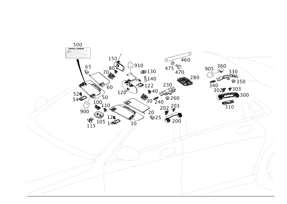 1995-2026 Mercedes-Benz Fastening Clip 099-991-00-70 | MB OEM Parts