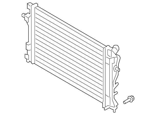 2018-2020 Hyundai Elantra GT Radiator Assembly 25310-F2100 | OEM Parts ...