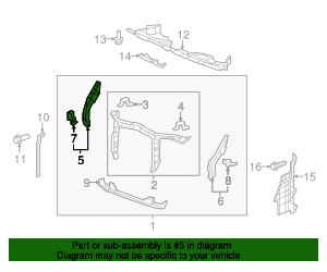 04601-SZA-A00ZZ - Side Panel 2009-2015 Honda Pilot | Honda Parts Online