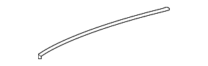 75552-0E080 - Drip Molding - 2020-2023 Toyota Highlander | OEM Genuine ...