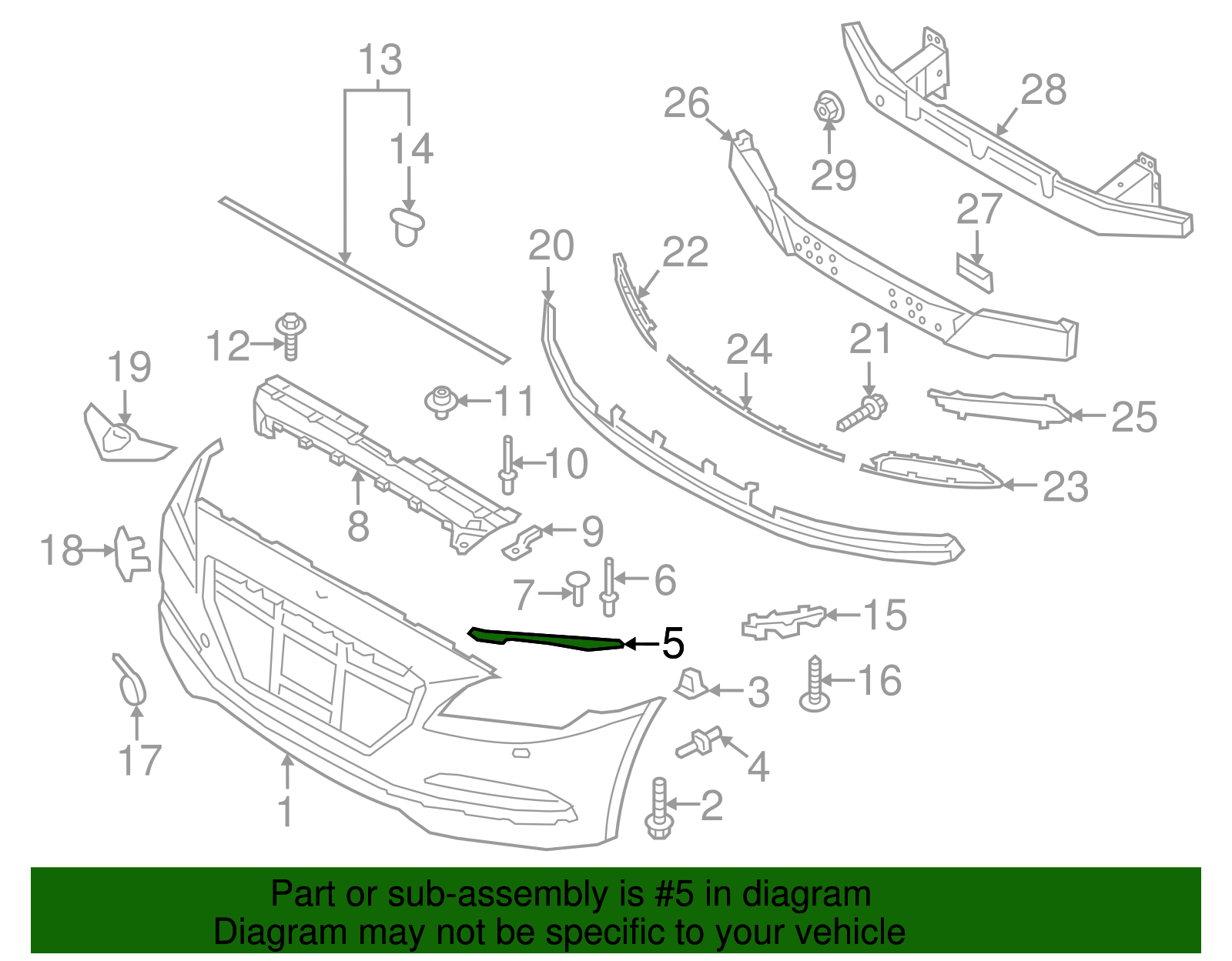Hyundai - 86556-B1000 - Upper Bracket - 2015-2017 Hyundai | OEM Hyundai ...