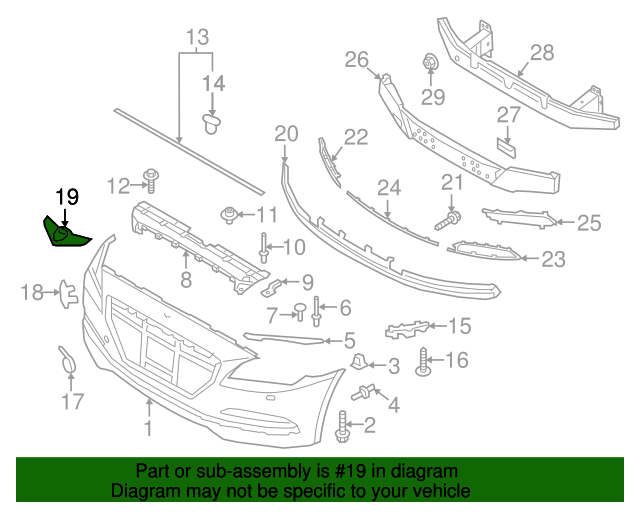 2018-2020 Genesis G80 Ornament 86320-B1600 | OEM Parts Online