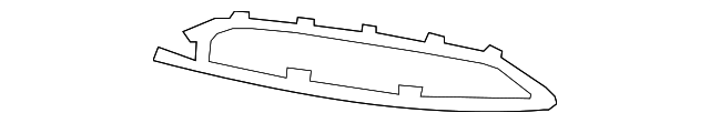 2015-2017 Hyundai Trim Molding 86563-B1000-PCR | Hyundai Wholesale Direct