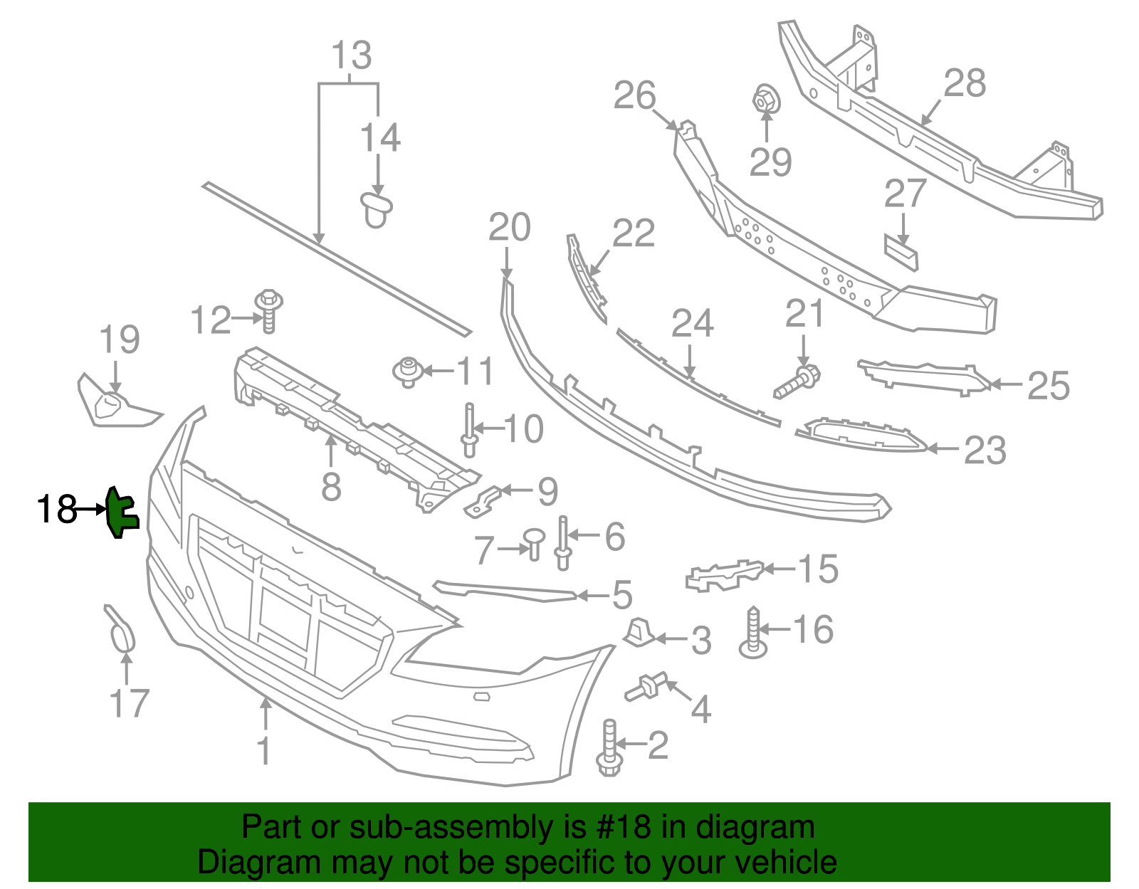98690-B1500 - High-Quality Headlight Washer Cover for 2018-2020 Genesis ...