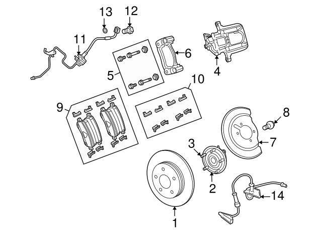 2007-2018 Mopar Caliper Pin 68003777AA | Mopar Parts Canada