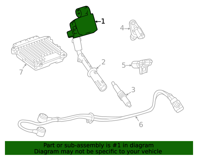 1779060206 - Ignition Coil - World Mercedes-Benz Parts