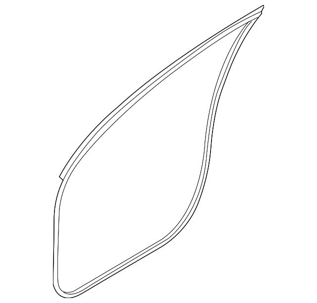 Genuine Door Weather-Strip for 2016-2021 Hyundai Tucson | Part# 82130 ...