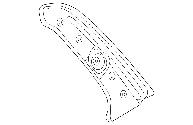 166-670-00-87 - Cover Molding 2013-2019 Mercedes-Benz | Mercedes-Benz ...