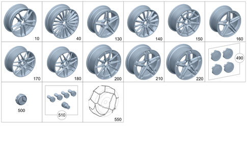 Wheels and Accessories for 2015 Mercedes-Benz CLA 250 | Mercedes-Benz ...