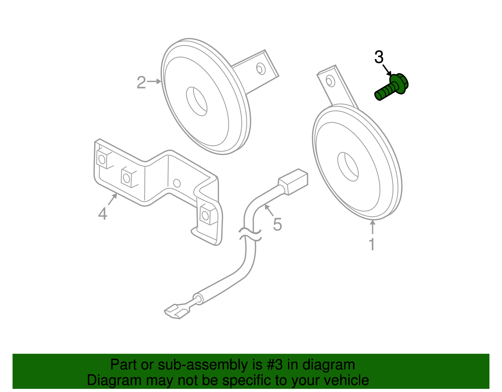 2003-2023 Subaru Noise Filter Screw 904580002 | OEM Parts Online