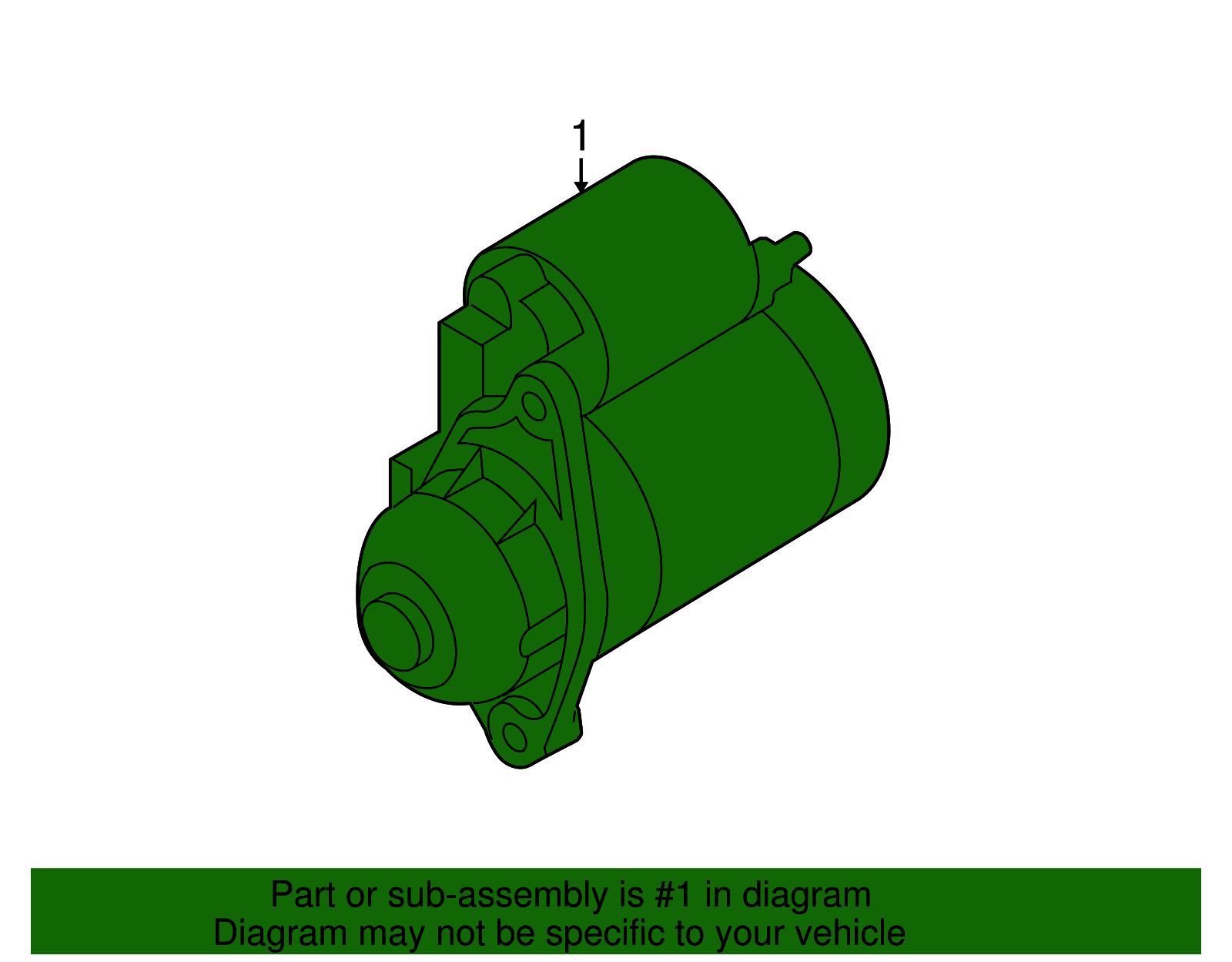 2003-2010 Toyota Starter Motor 28100-21062-84 | OEM Parts Online