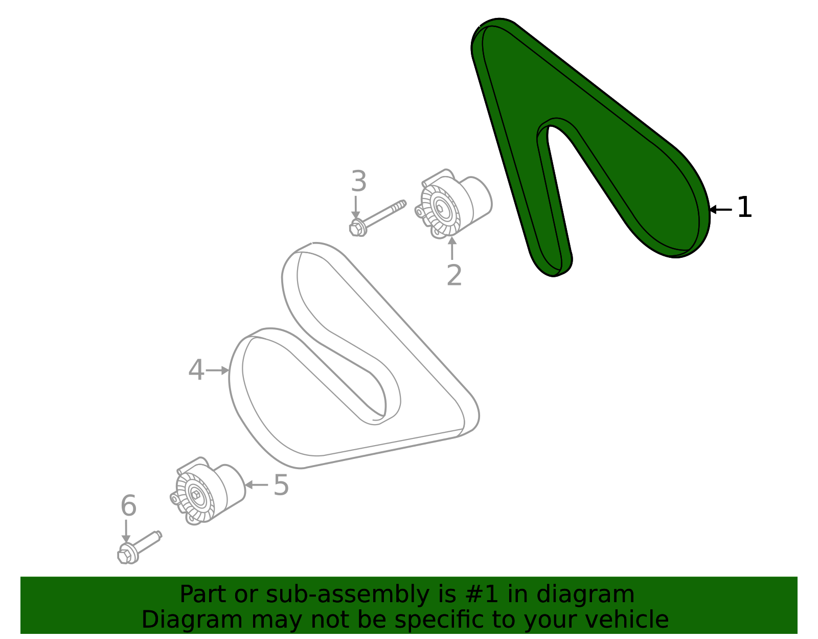 2020-2024 Ford Serpentine Belt LK4Z-8620-C | AutoNationParts.com
