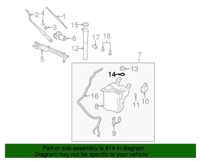98613-3E000 - Filler Neck Plug 2003-2009 Kia Sorento | Kia.Parts Store
