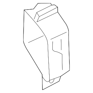 51117399913 - 2018-2023 BMW Bumper Cover Support Rail (51-11-7-399-913 ...