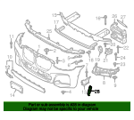 63147411973 - 2018-2024 BMW Reflector (63-14-7-411-973) | BMW of South ...