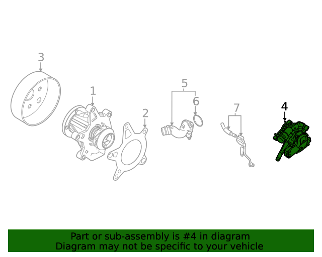 2020-2024 Hyundai Engine Coolant Thermostat 25600-2M810 | OEM Parts Online