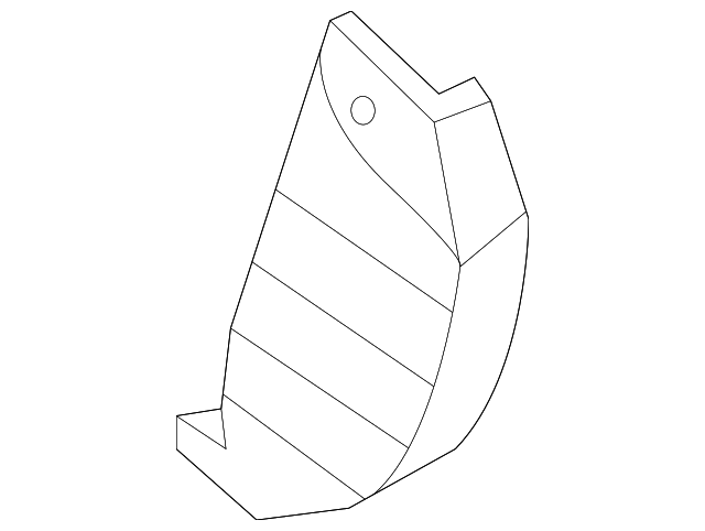 2011-2013 Mercedes-Benz Bumper Cover Support Rail 212-885-08-65 | MB ...