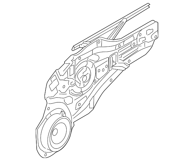 2011-2016 Kia Sportage Window Regulator 82471-3W000 | OEM Parts Online