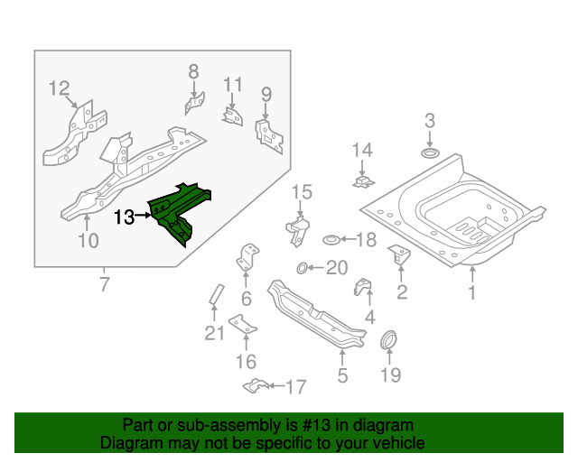 Genuine Lower Reinforced for 2021-2023 Land Rover Range Rover Velar ...